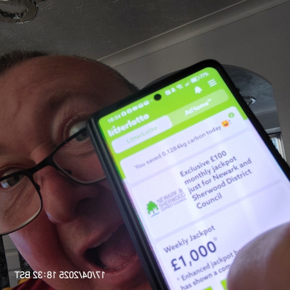 Newark & Sherwood News Journal Grand win for community litter-picker ...